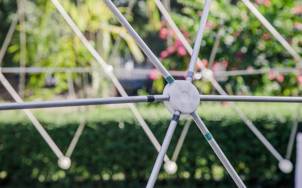 Connectors for the domes