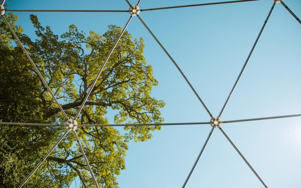 Connectors for the domes