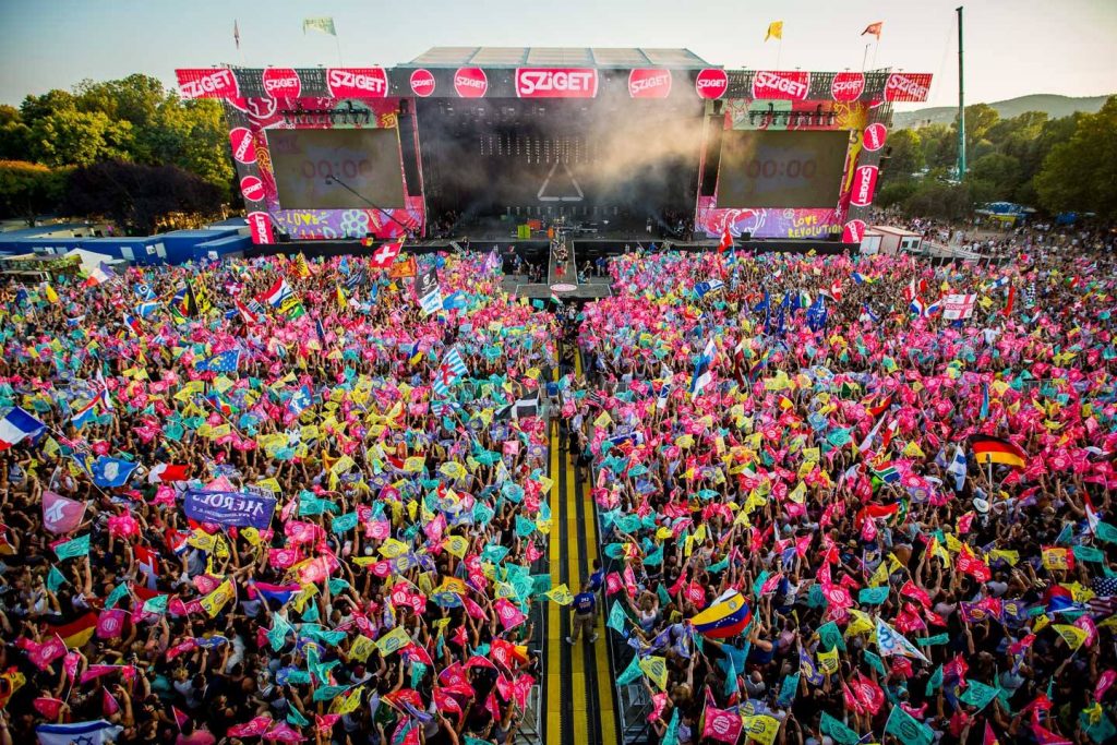 The Sziget festival experience