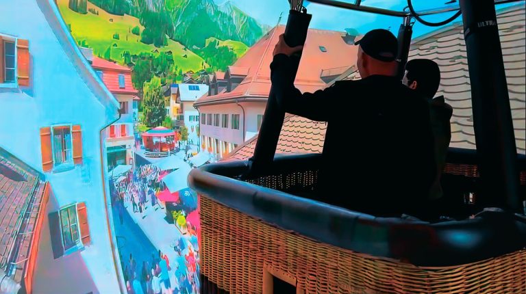 An interactive exhibit for a newly renovated museum