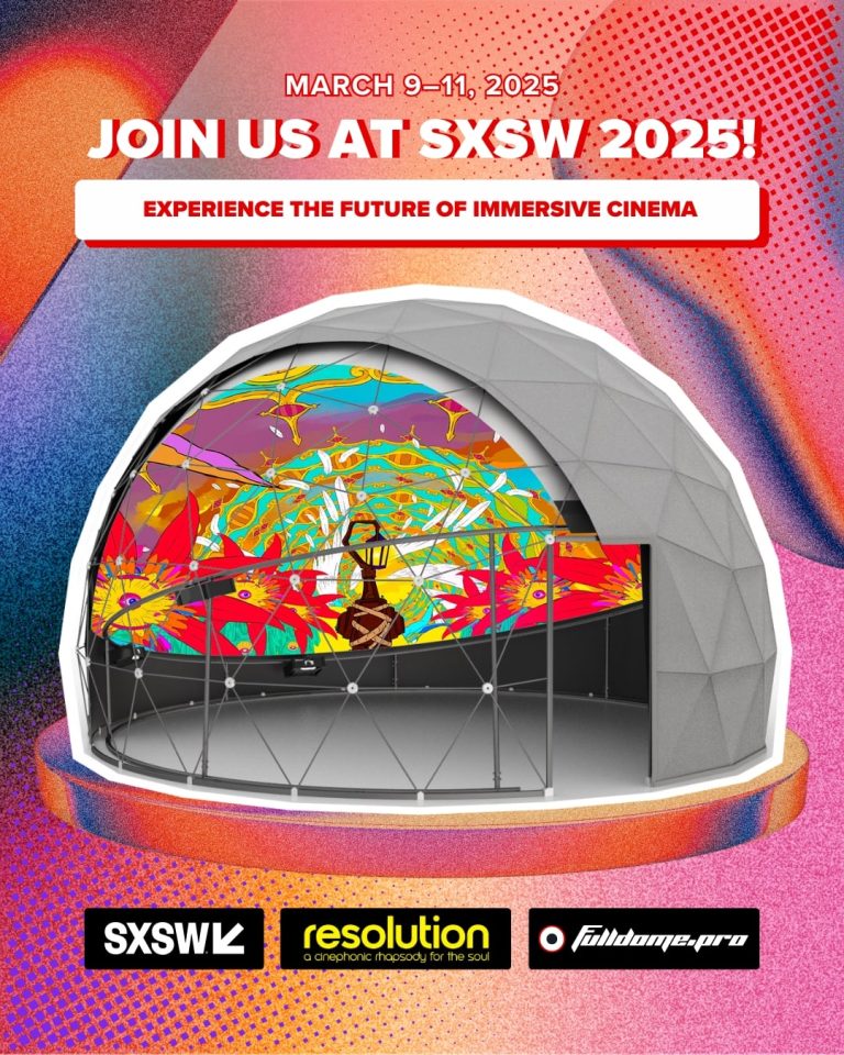 We’re beyond excited to bring Fulldome.pro`s immersive projection dome to the XR Experience ...